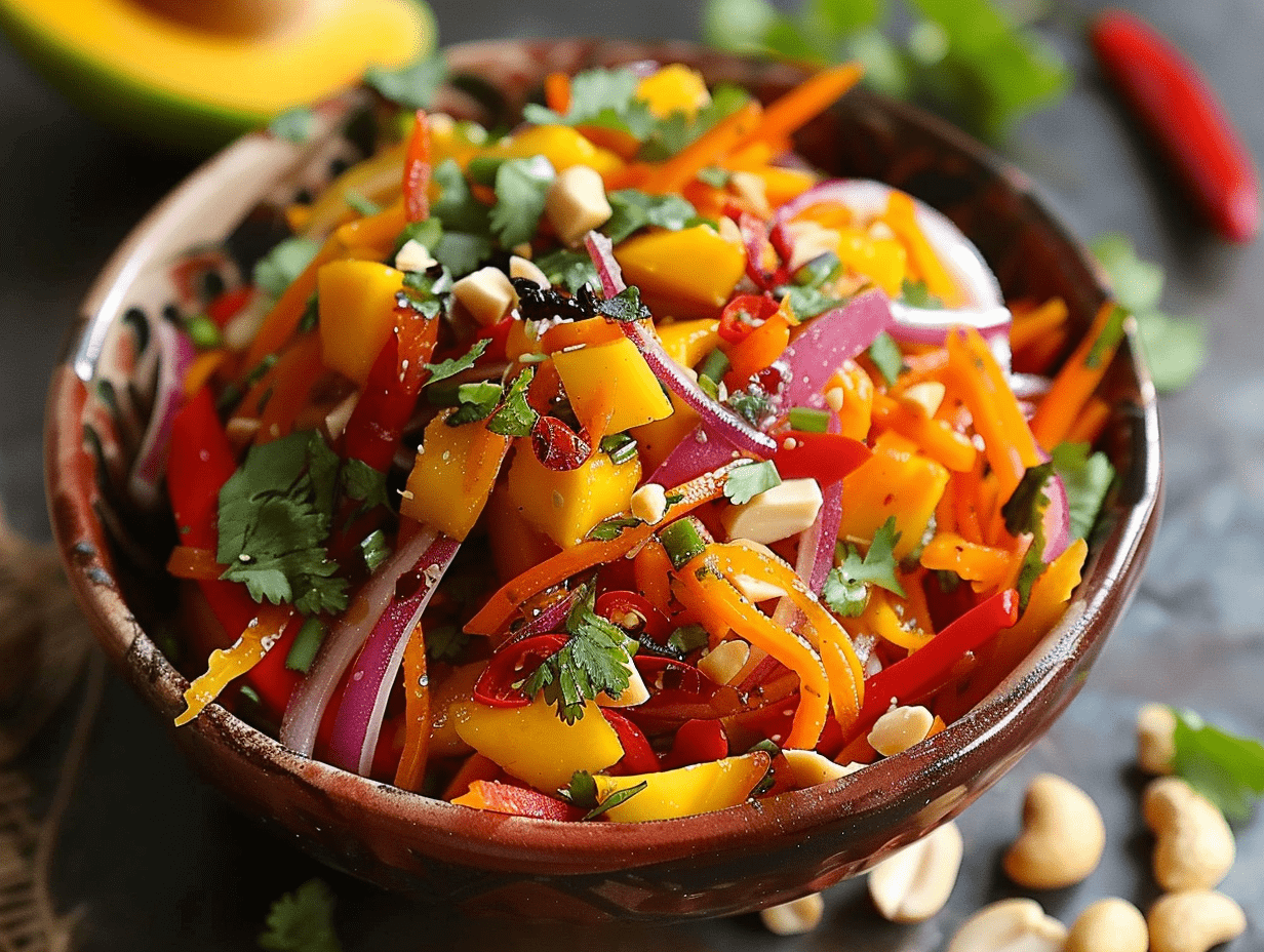 Thai-Mango-Salat - Essen & Kochen Tipps und Tricks